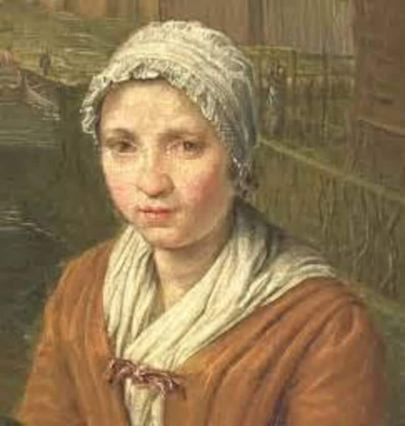 Womens' or Girls' Gathered Lace Dormeuse Cap Cotton - Etsy