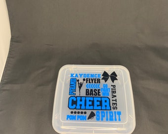 Cheer Bow Box Svg - Etsy