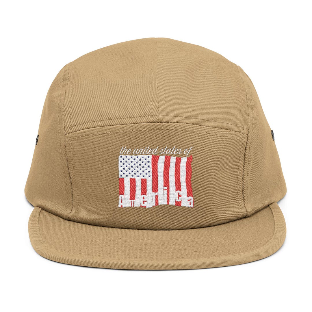 Civil Peace Flag 5 Panel Cap (embroidery) - Etsy