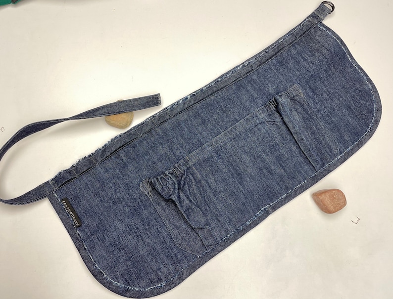 Everyday Mini Apron in Emerald or Denim - Etsy