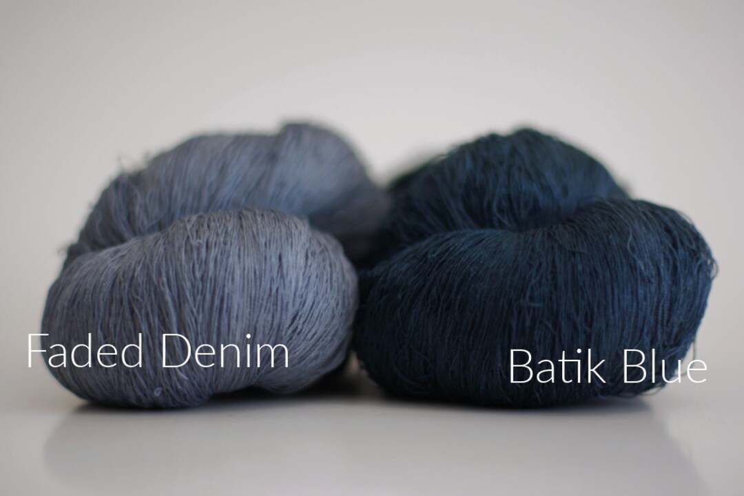 Merino Silk Gossamer Lace Yarn Hand Dyed Laine Et Soie - Etsy