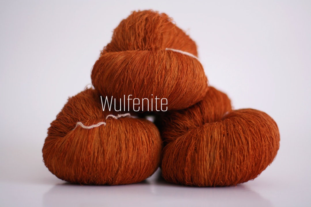 Gossamer Lace Yarn Merino Silk Hand Dyed Laine Et Soie Wulfenite - Etsy