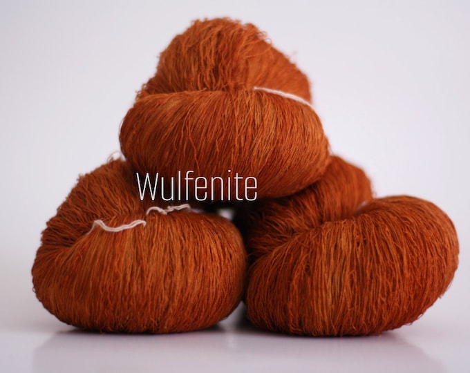 Gossamer Lace Yarn Merino Silk Hand Dyed Laine Et Soie Wulfenite - Etsy
