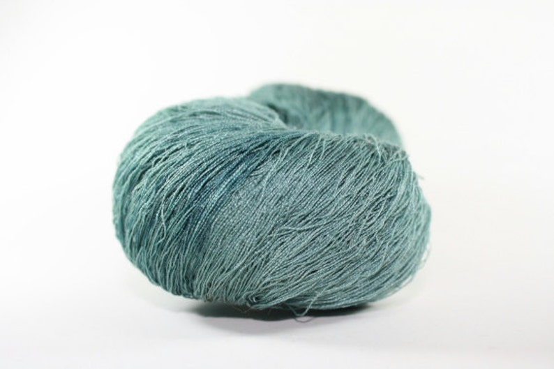 Merino Silk Gossamer Lace Yarn Hand Dyed Laine Et Soie Lambs Ear - Etsy