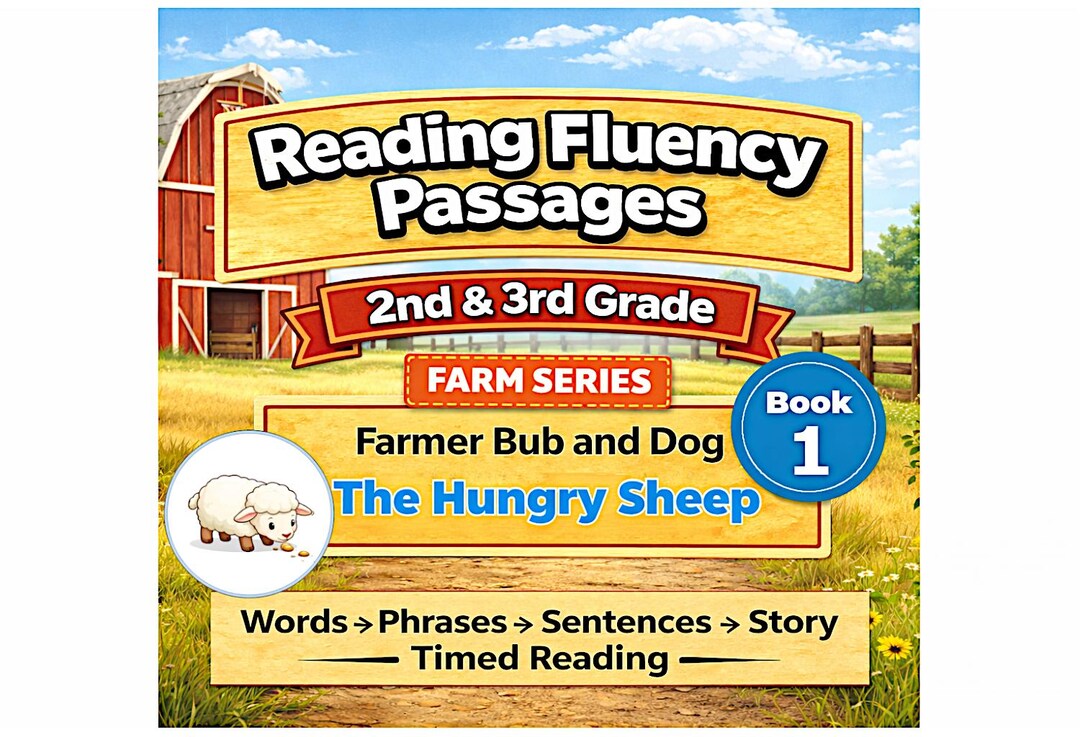 Reading Fluency Passages Grade 2 Grade 3 | Reading Practice | Farmer ...
