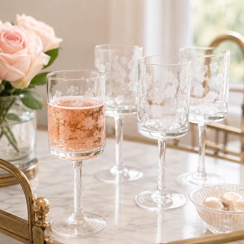 Vintage Mcm Wine Glasses - Etsy