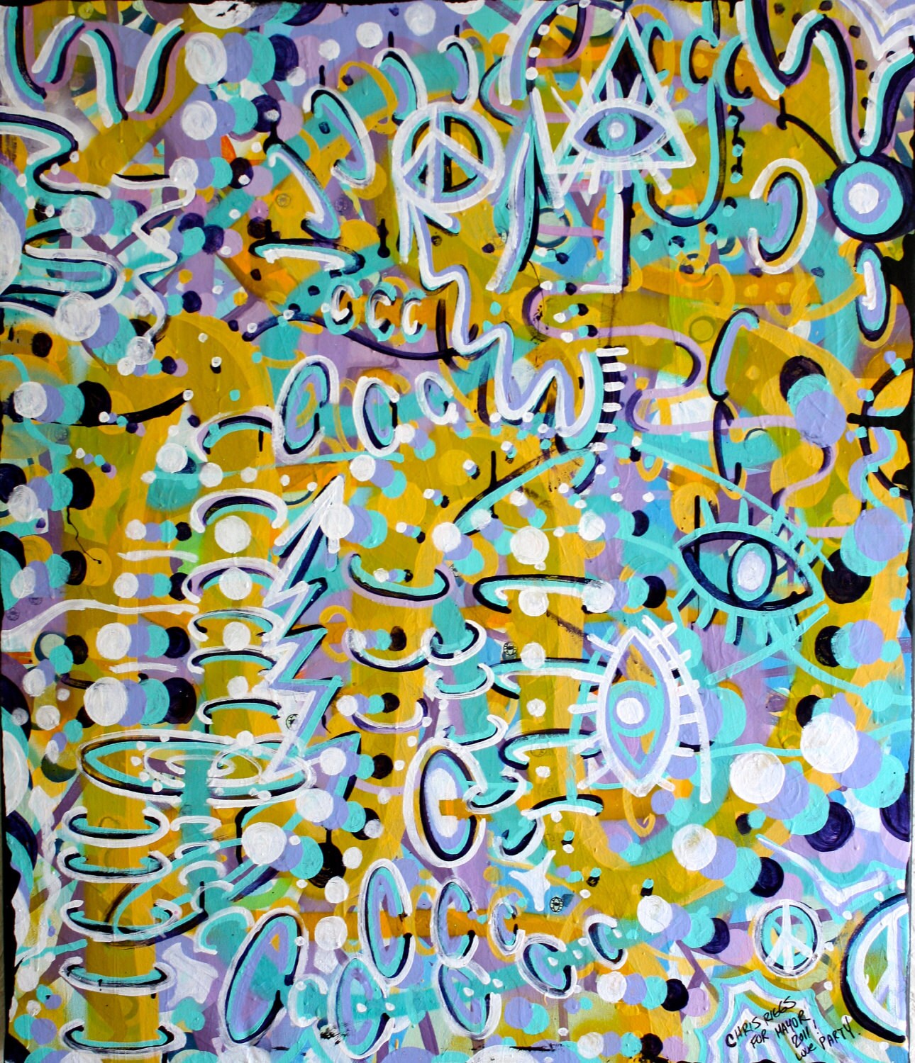 Abstract fine art urban cubism surrealism pop street original | Etsy