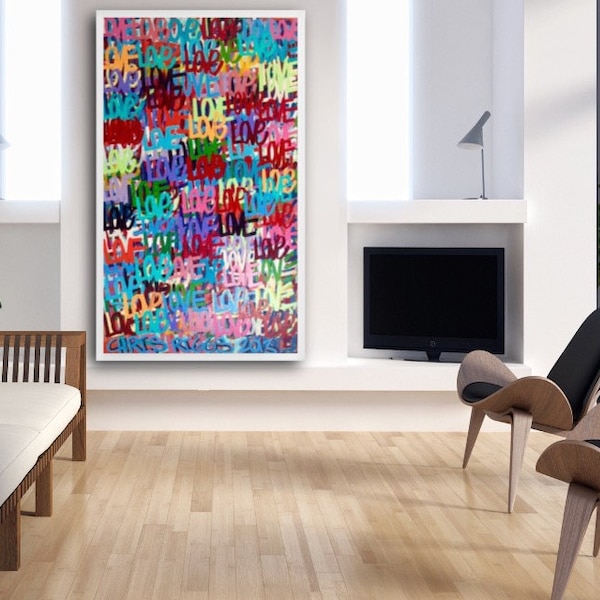 Modern Word Art - Etsy