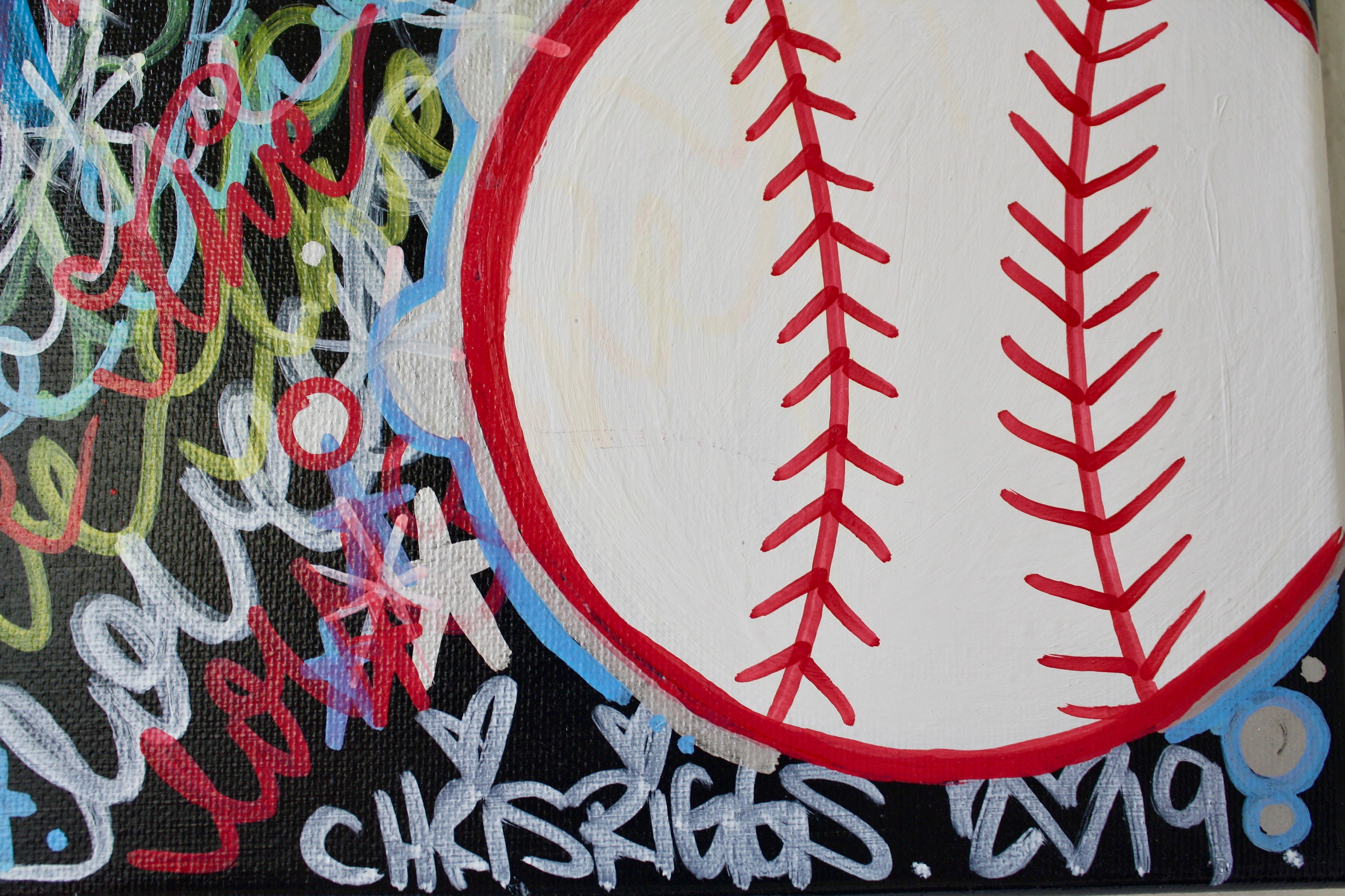 16 X 20 Inches Yankees Baseball Love Street Art Graffiti - Etsy