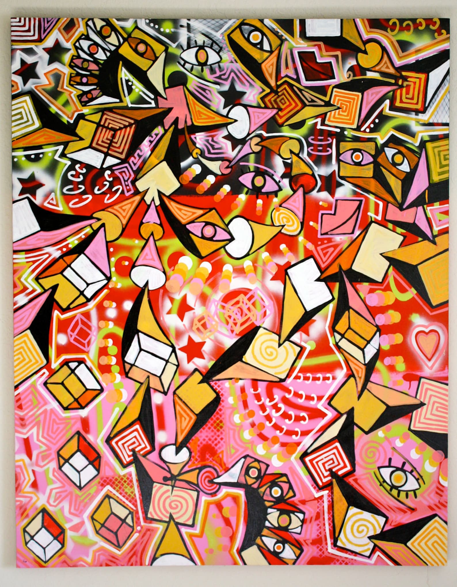 Chris Riggs for Mayor Abstract Fine Art Urban Cubism Surrealism Pop ...