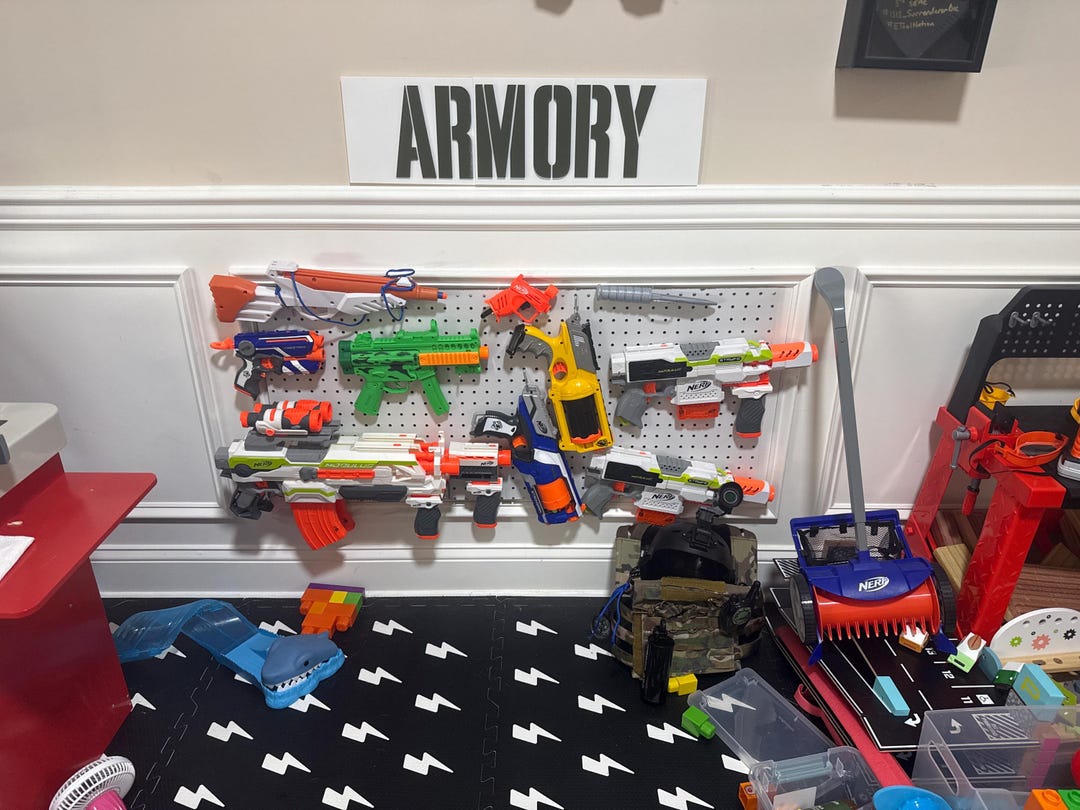 Custom Armory Sign | 3D Printed Tactical Garage Decor | Personalized ...