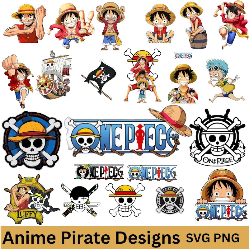 Manga Art One Piece Card - Etsy