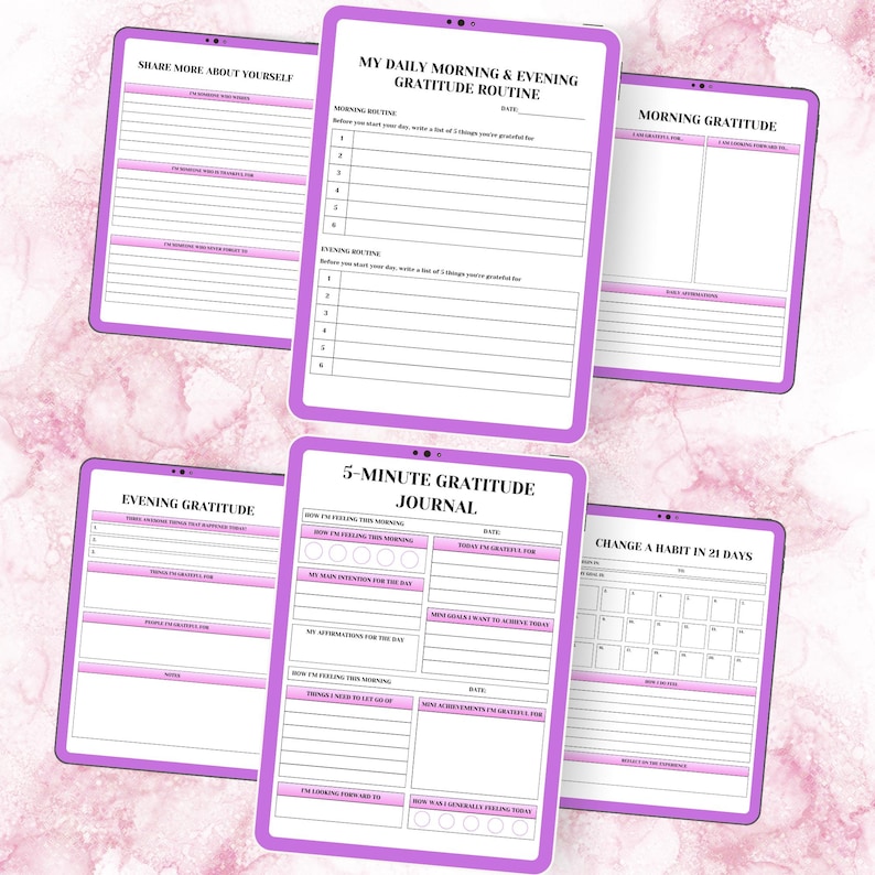 Gratitude Journal 2026-2027 | Mindfulness Planner, Daily Reflection ...