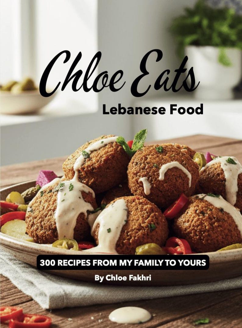 Chloe Eats: Lebanese Food Cookbook With 300 Recipes - Etsy