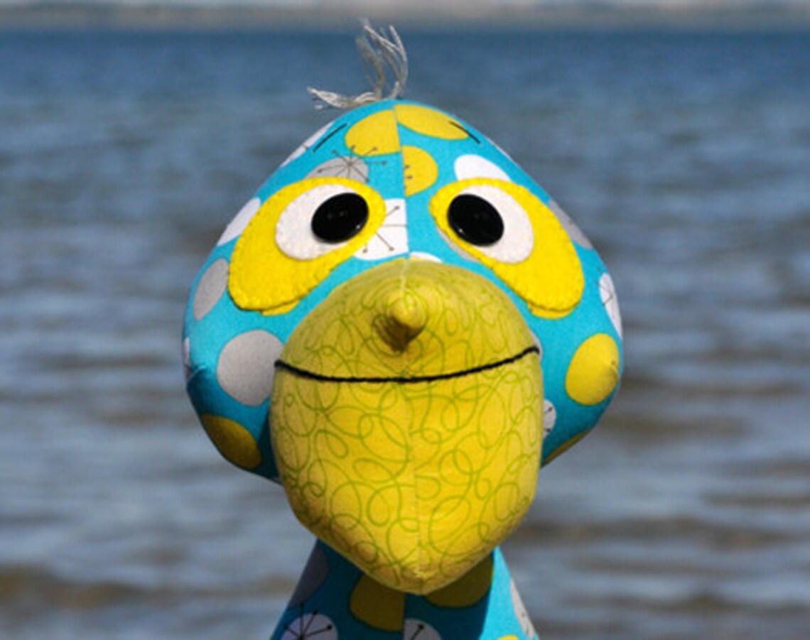 Paddy the Pelican (toy / Softie) PDF Pattern - Etsy