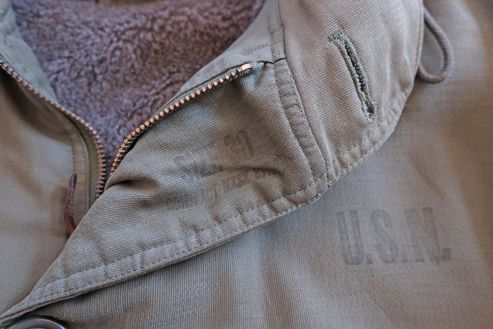 Vintage USN Jacket / N-1 Deck Jacket / 1940s WWII USN N1 Deck - Etsy