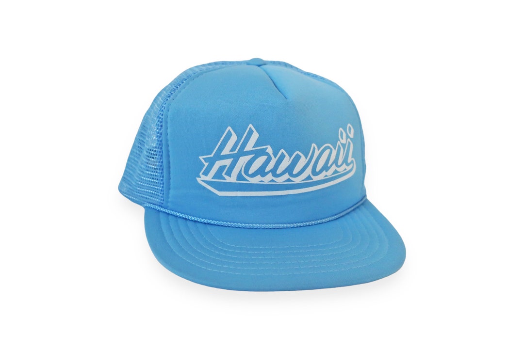 Vintage Hawaii Hat / Hawaii Trucker Hat / 1990s Hawaii Trucker Snapback ...