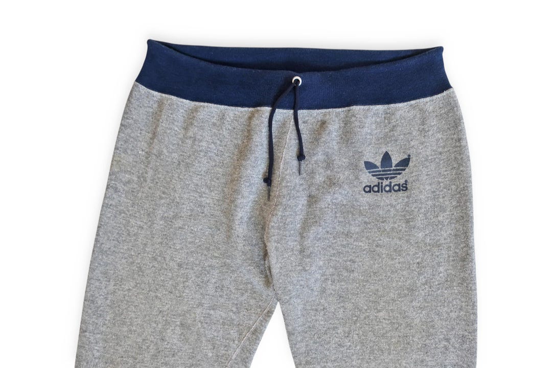 Vintage Sweatpants / 80s Adidas Sweats / 1980s Adidas Trefoil Tri Blend ...