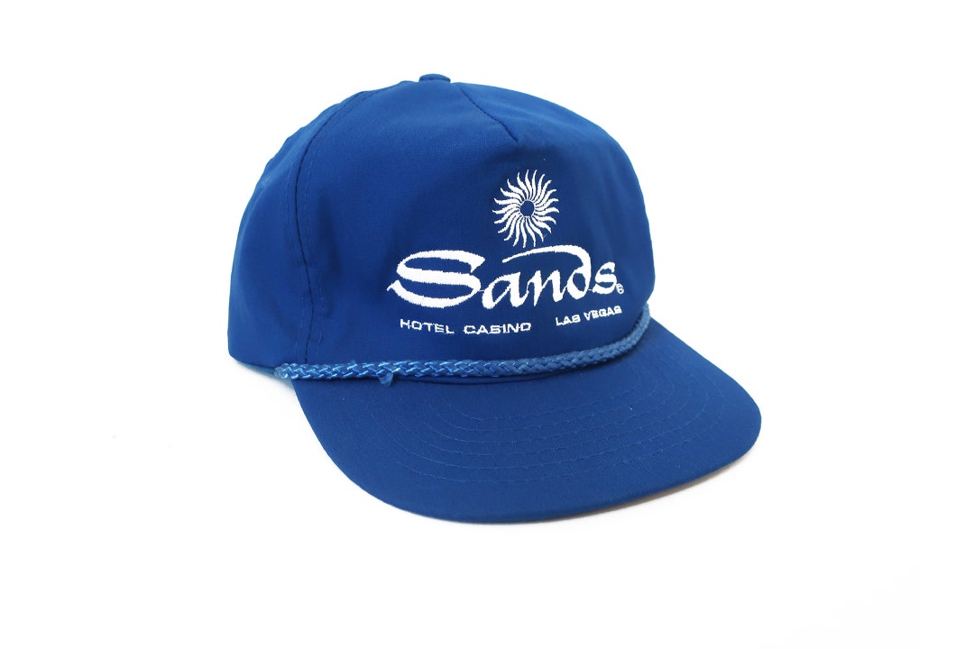 Vintage Sands Hat / Las Vegas Hat / 1980s Sands Las Vegas Casino ...