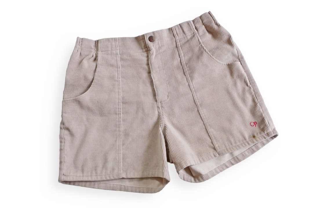 Vintage OP Shorts / Corduroy Shorts / 1990s OP Ocean Pacific Tan ...