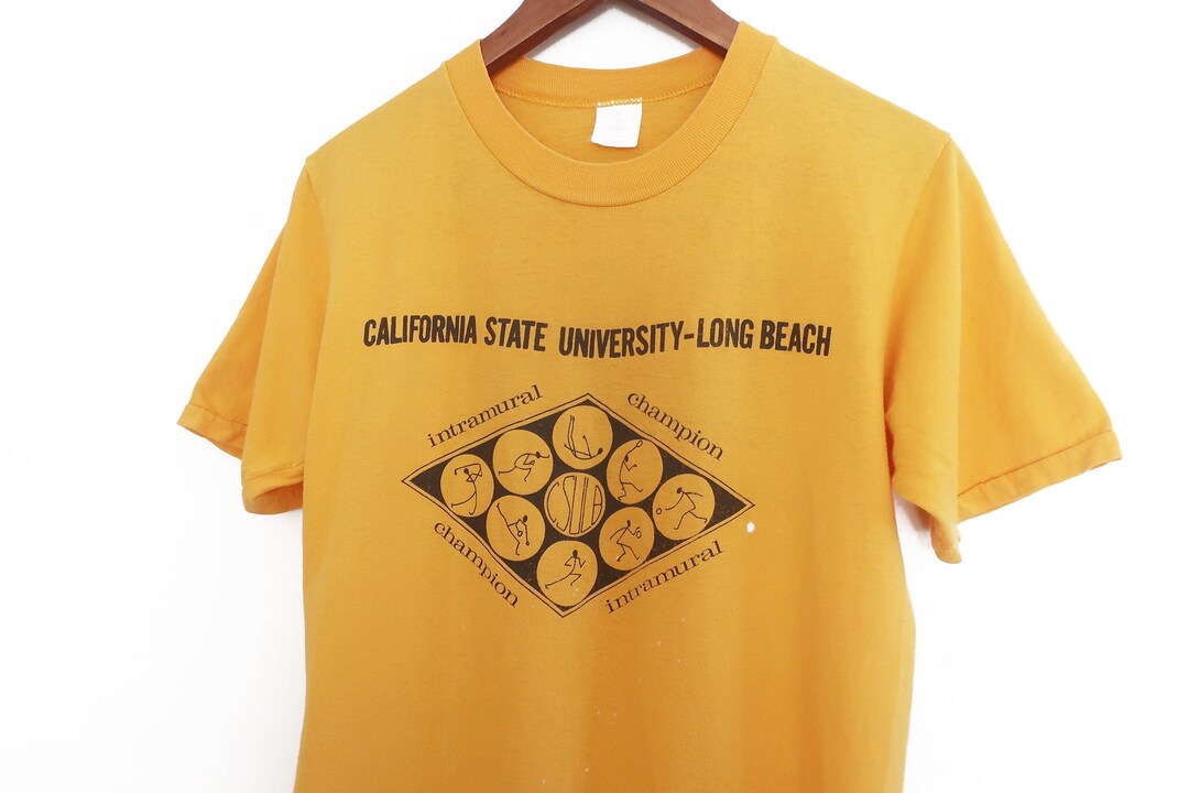 Long Beach Shirt / CSULB Shirt / 1970s Cal State University Long Beach ...