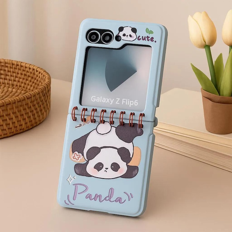 Korean Cartoon Notebook Phone Case: Samsung Z Flip & Motorola Razr - Etsy