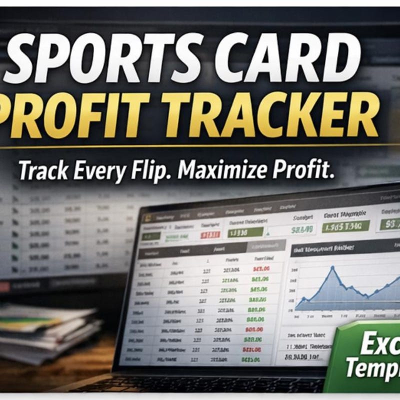Sports Card Inventory Spreadsheet - Etsy