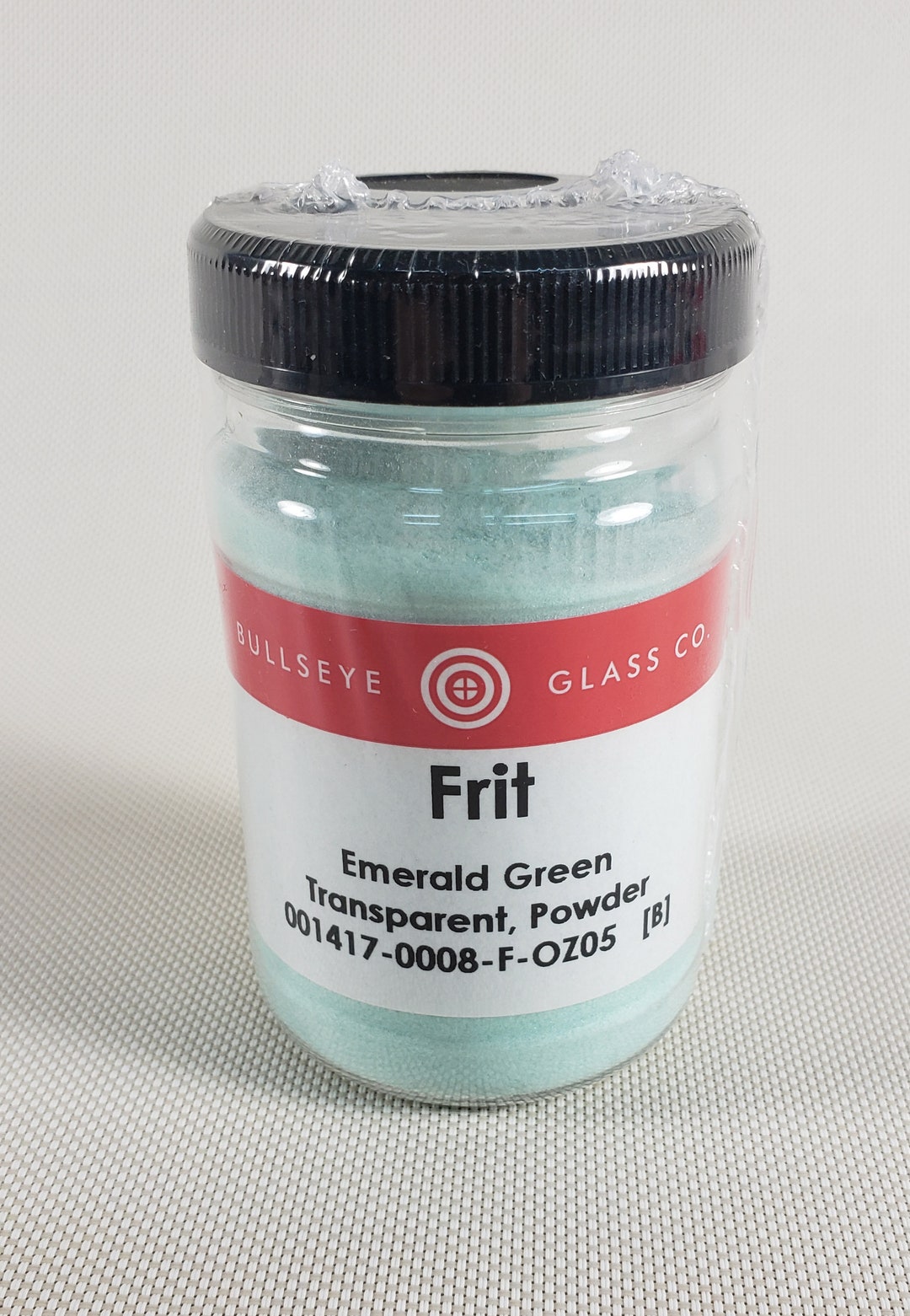 EMERALD GREEN - Bullseye 90 COE Frit 5 Oz. Jar - Transparent Emerald ...