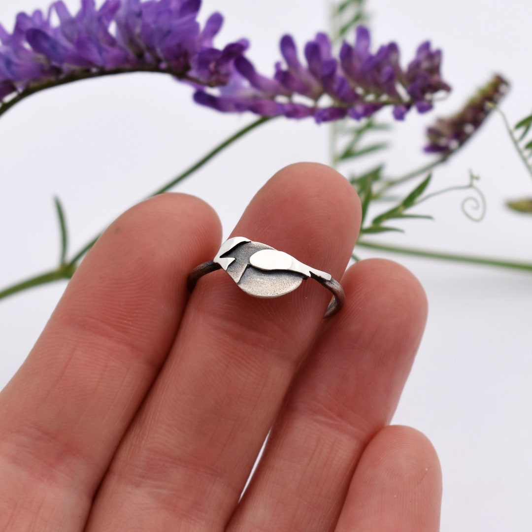 Bague Mésange - Bijoux Mésange - Bague Oiseau - Bague Mésange En Argent ...