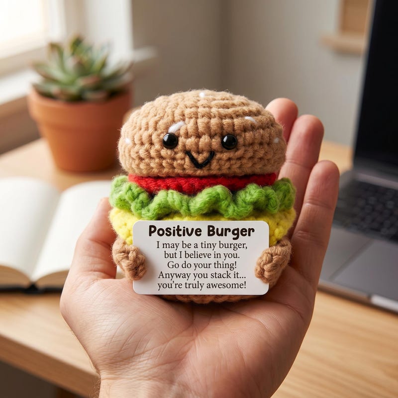 Hamburger Stress Toy - Etsy