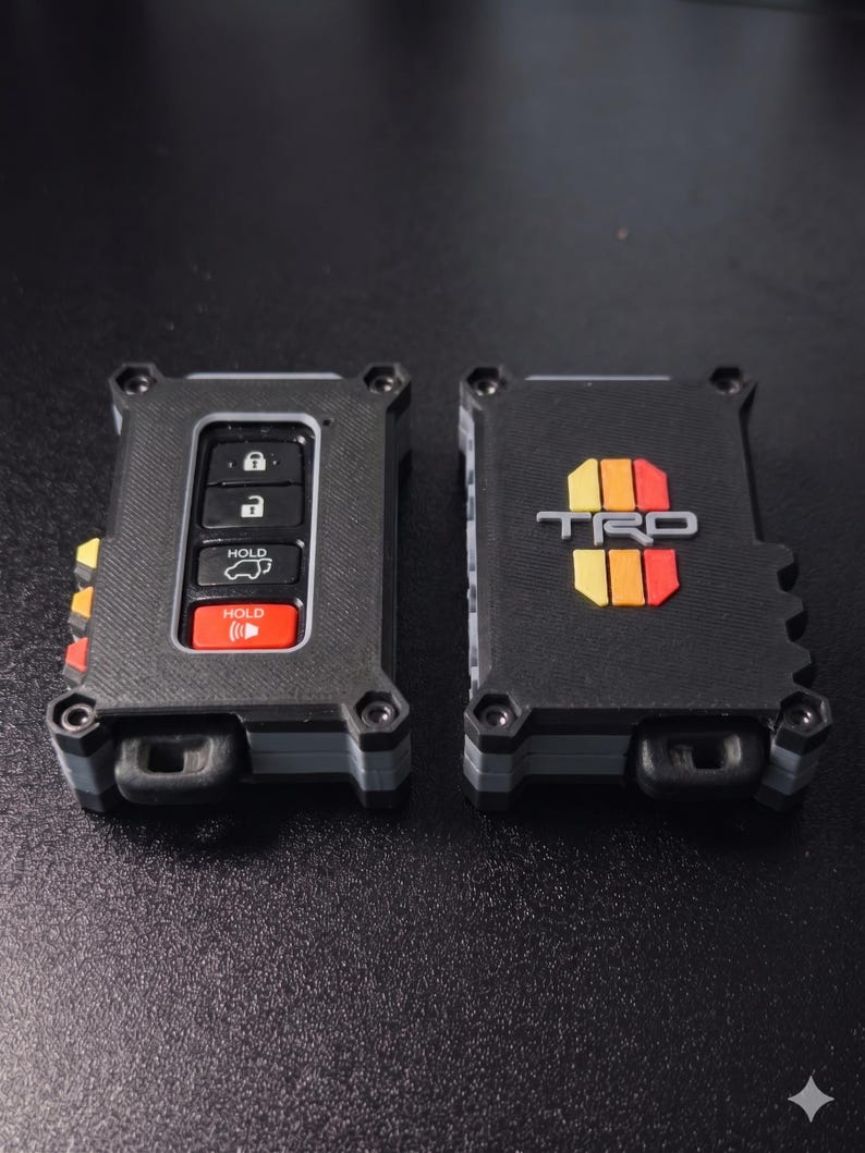 Toyota Compatible Key Fob Case | Personalized TRD Style | Fits Tacoma ...