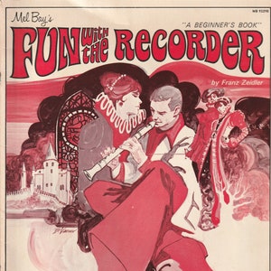 Mel Bay's Fun With the Recorder Book - Vintage Music Book 1970s - Etsy