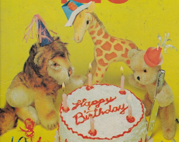 Teddy Bear's Book of 1 2 3 Counting Book - Vintage Big Golden Book ...