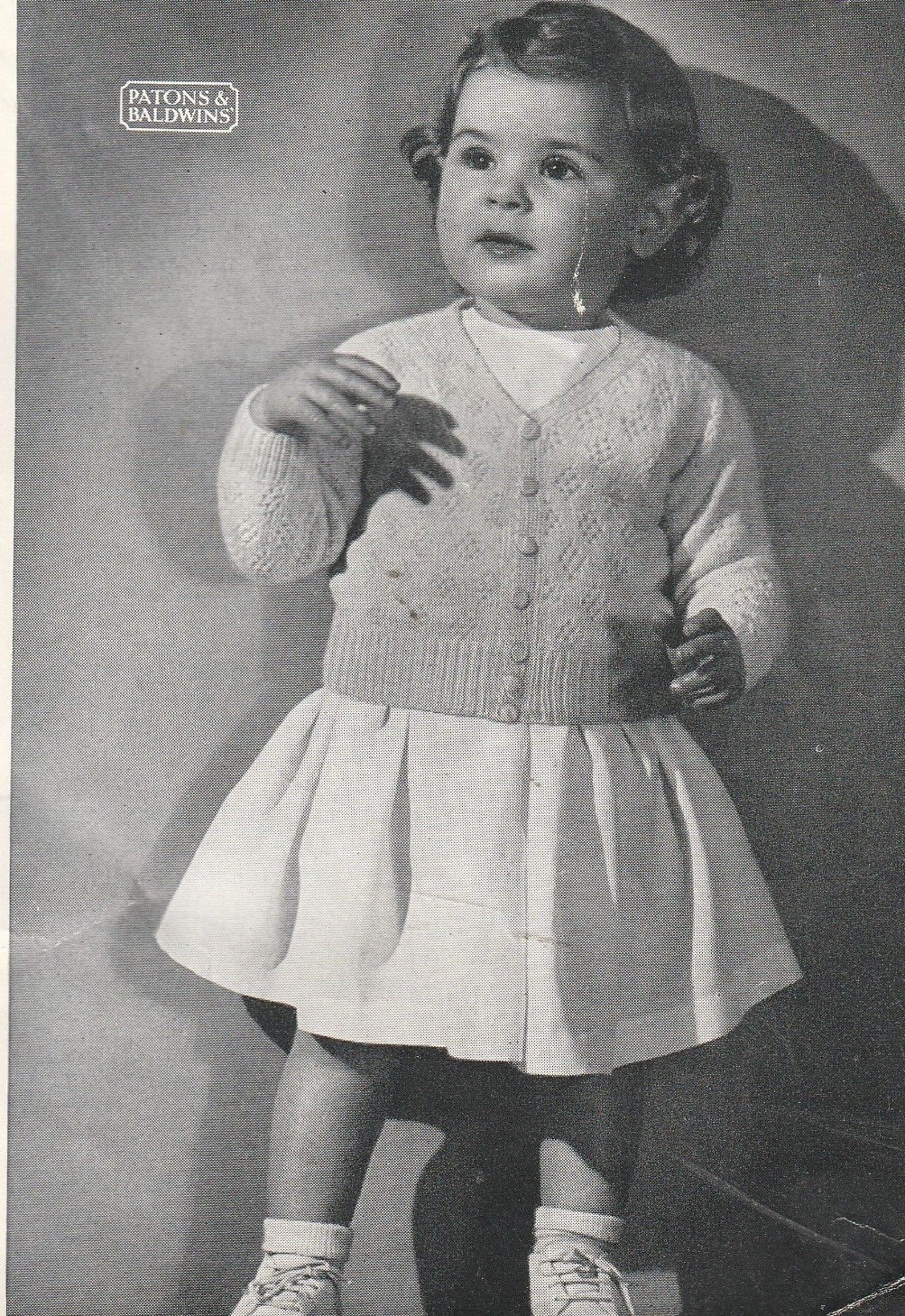 Paton's & Baldwins Knitting Pattern No 349 for Children Babies (vintage ...