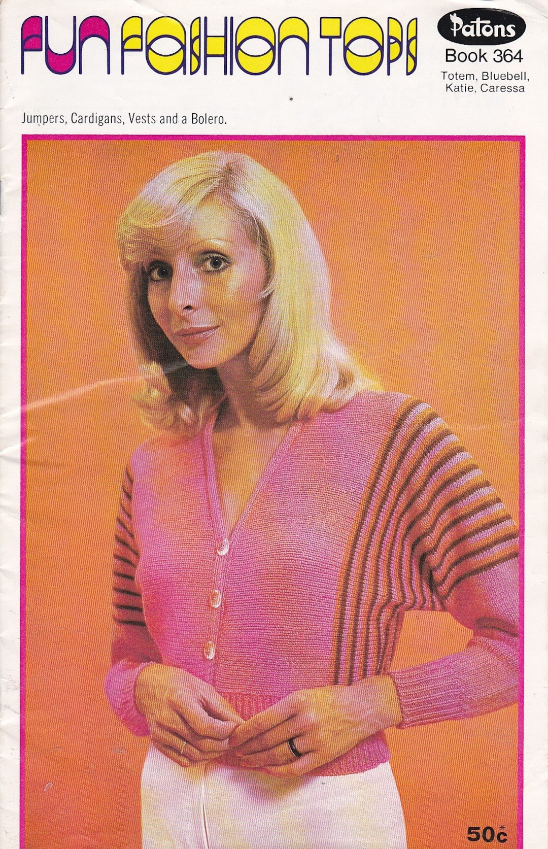 On Sale - Paton's Knitting Pattern No 364 Womens in Paton's, Totem ...