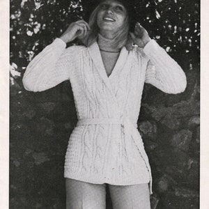 Paton's Arans in Jet, Knitting Pattern Book No 451 Vintage 1970s - Etsy ...