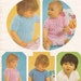 Patons 7 Favourite Summer Yarns for Baby Knitting Pattern No 466 ...