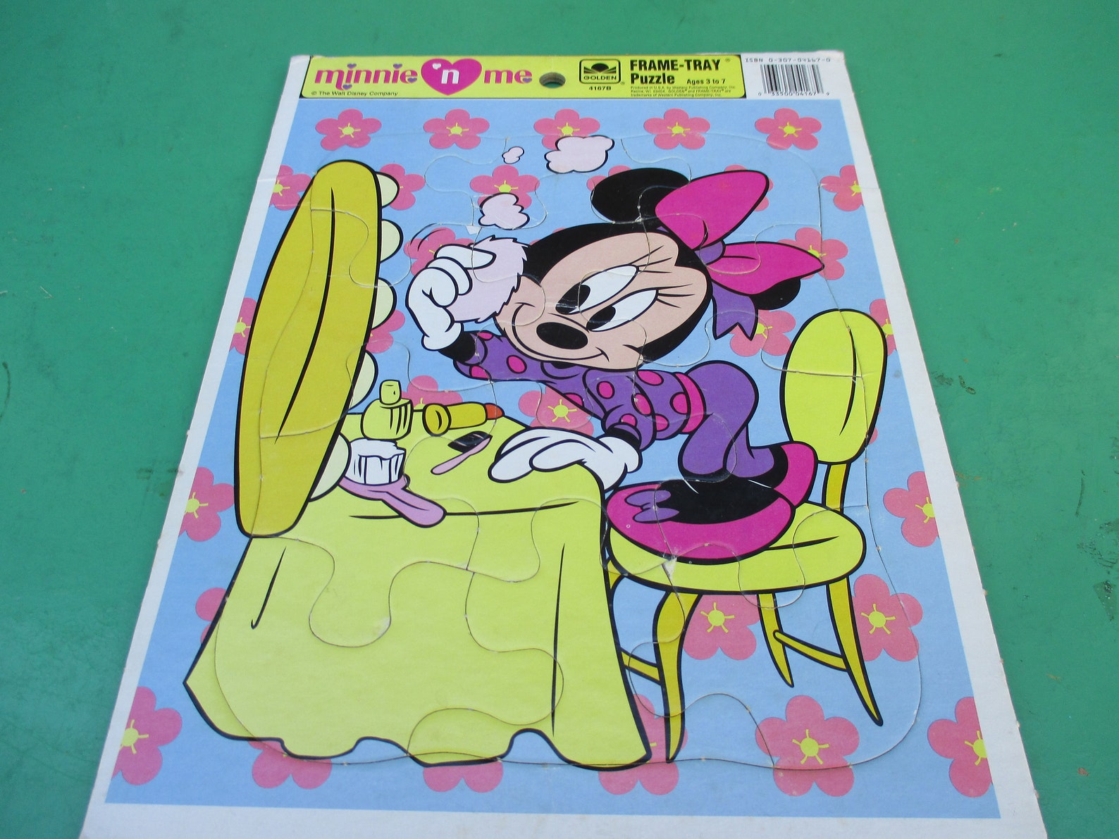 Minnie Mouse Minnie N Me Golden Tray Jigsaw Puzzle - Etsy UK