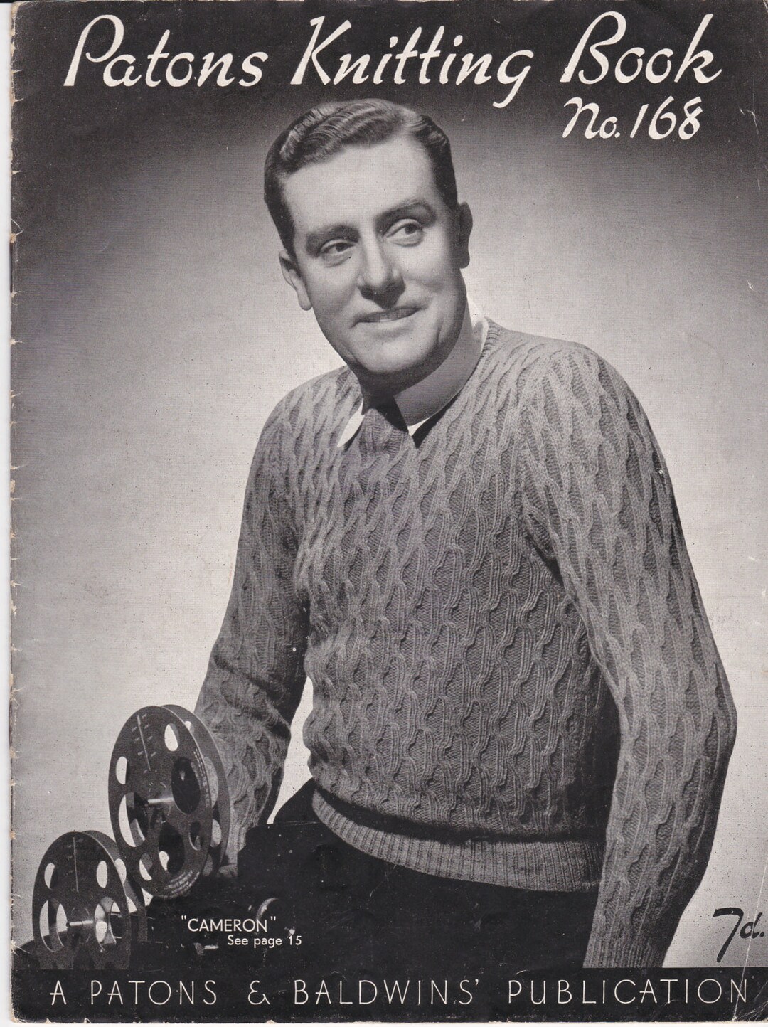 1940s Vintage Knitting for Men Vintage Knitting Book No 168 - 1940s ...