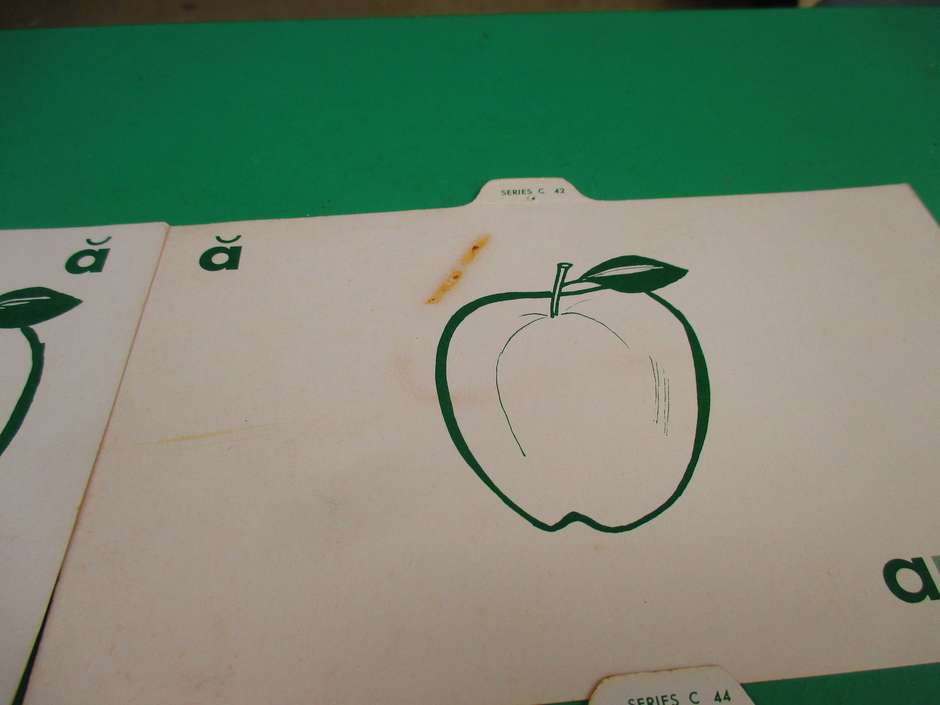 1950s Vintage Uno Phonics Game Cards Letters 10 Cards - Etsy