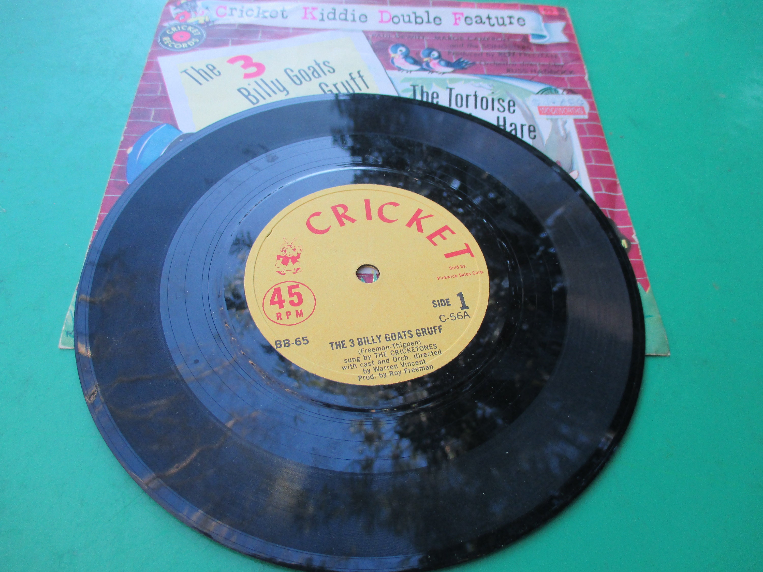 The 3 Billy Goats Gruff and the Tortoise and the Hare - Vintage Record ...