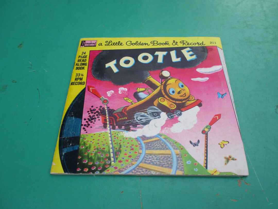 Tootle - Read Along Book and Record - Vintage Read Along Book & Record ...
