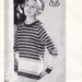 Paton's Knitting Pattern No 578 for Women/ladies in Totem Knitting Wool ...