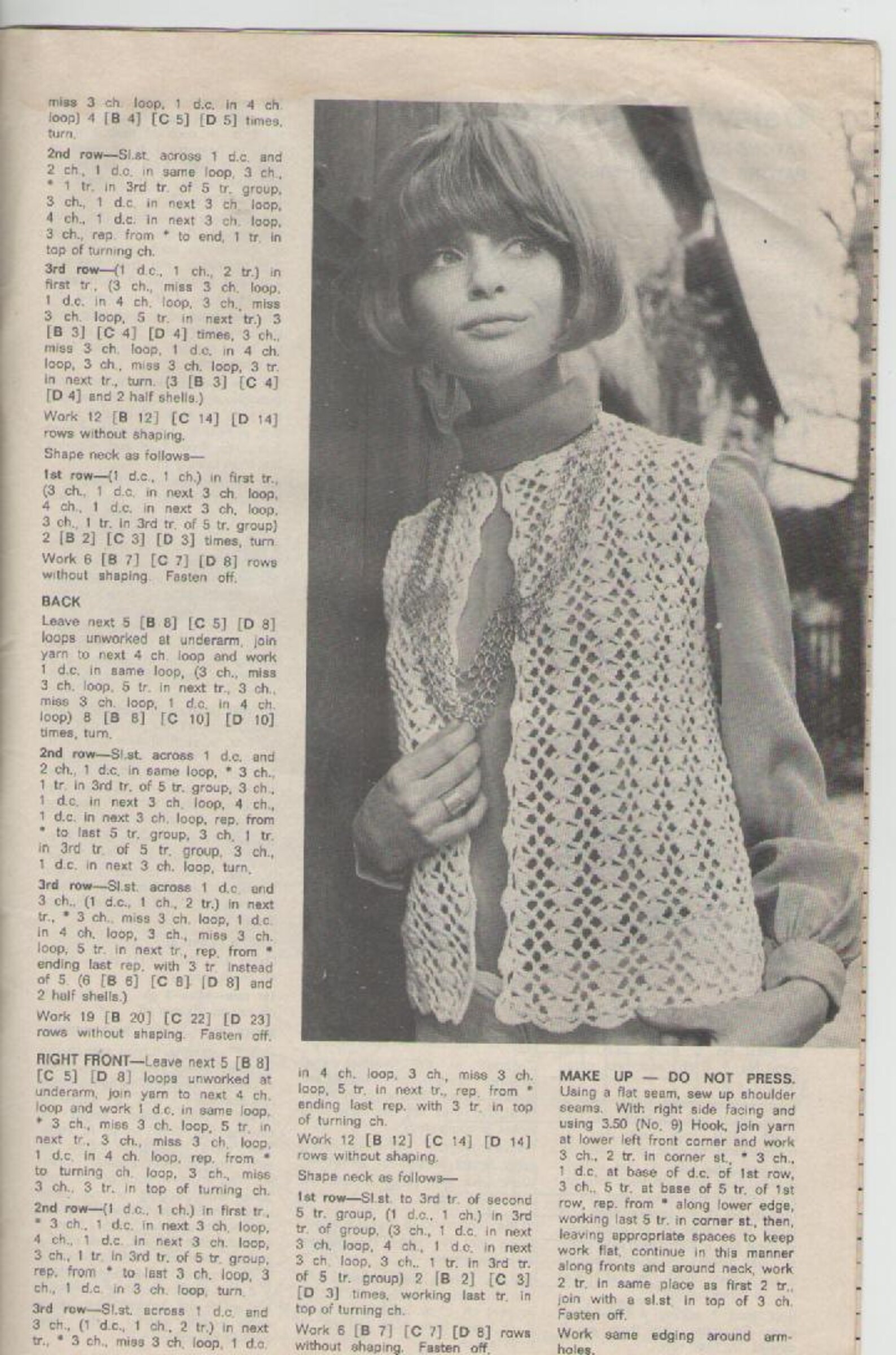 On Sale Woolcraft Knitting, Crochet Pattern Book From Patons Vintage ...