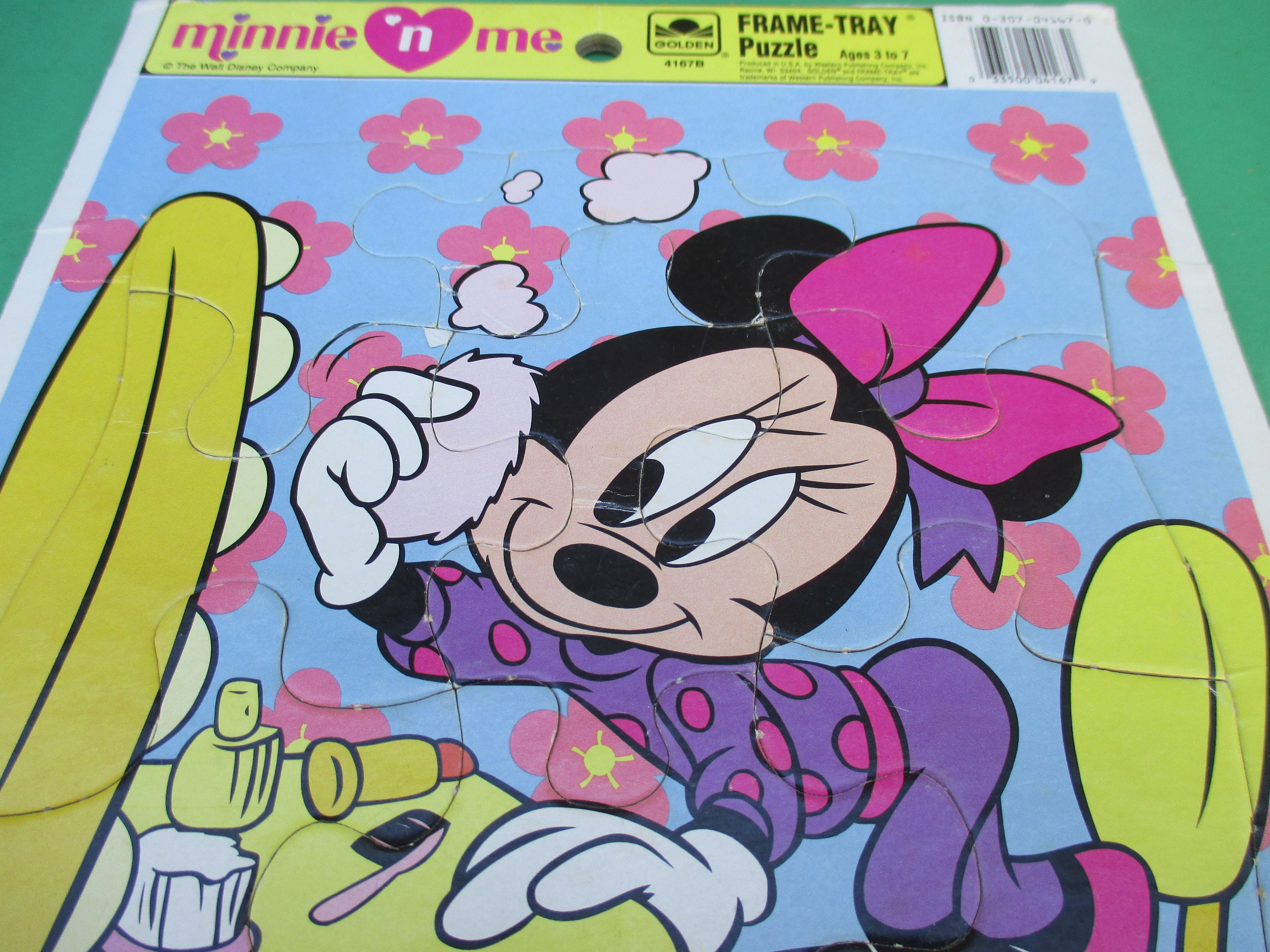 Minnie Mouse Minnie N Me Golden Tray Jigsaw Puzzle - Etsy UK