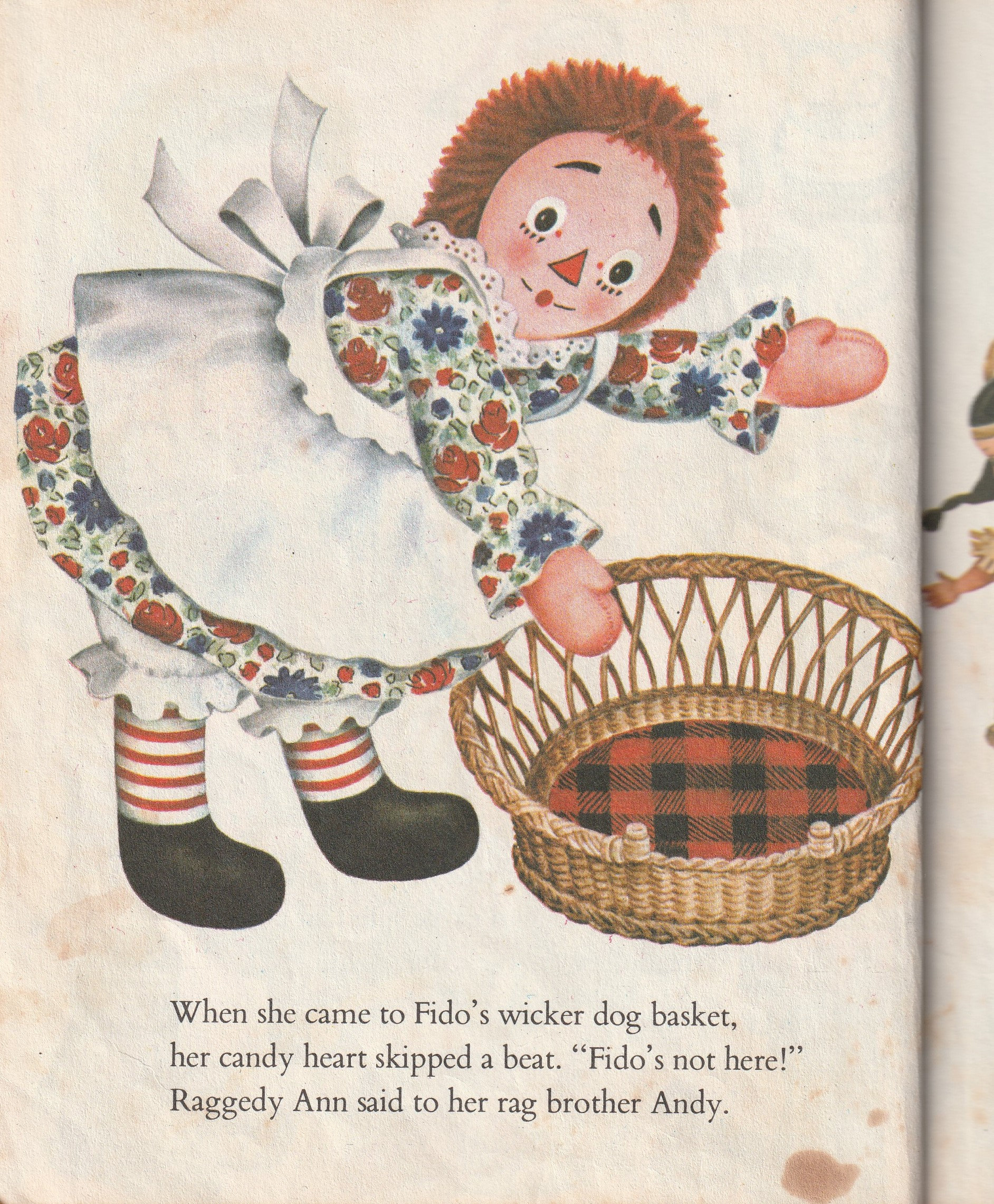 Raggedy Ann and Fido Vintage Little Golden Book 1976 American Edition ...