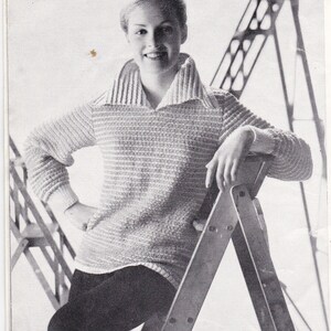 Paton's Knitting Pattern No 578 for Women/ladies in Totem Knitting Wool ...