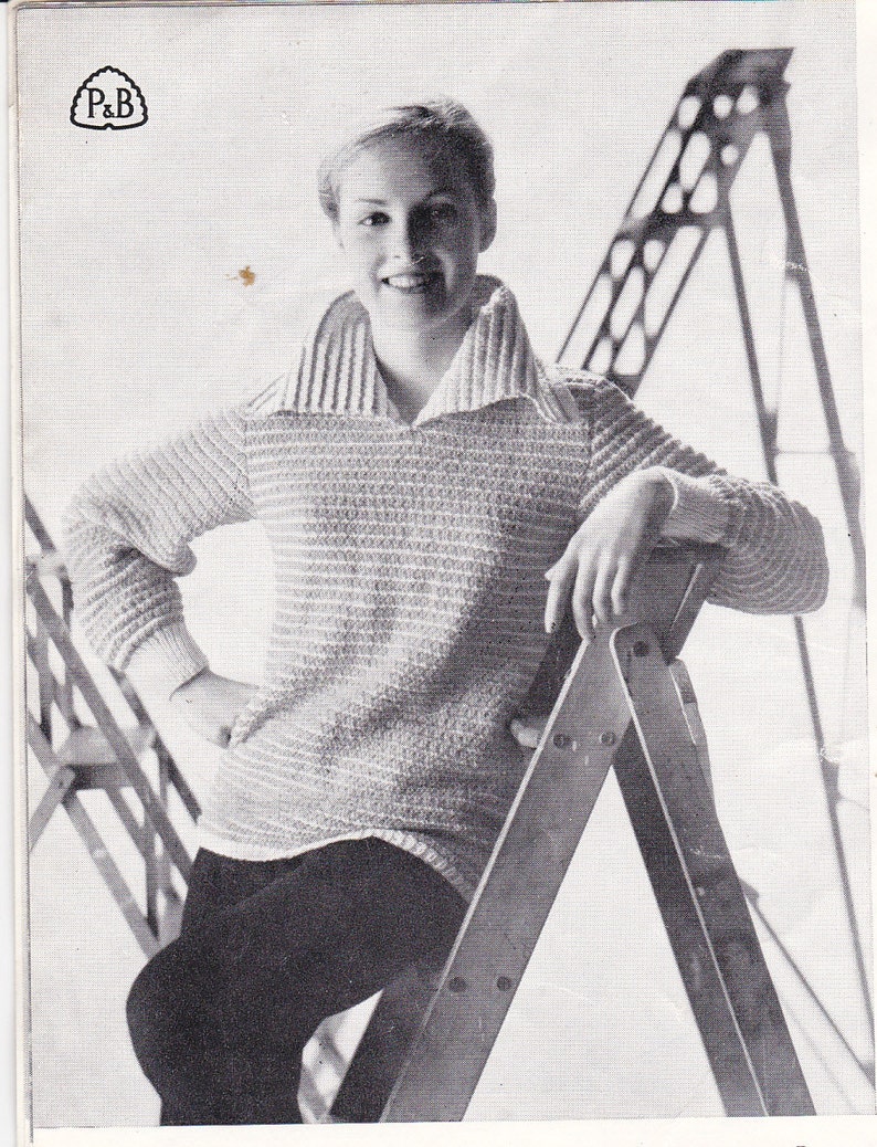 Paton's Knitting Pattern No 578 for Women/ladies in Totem - Etsy