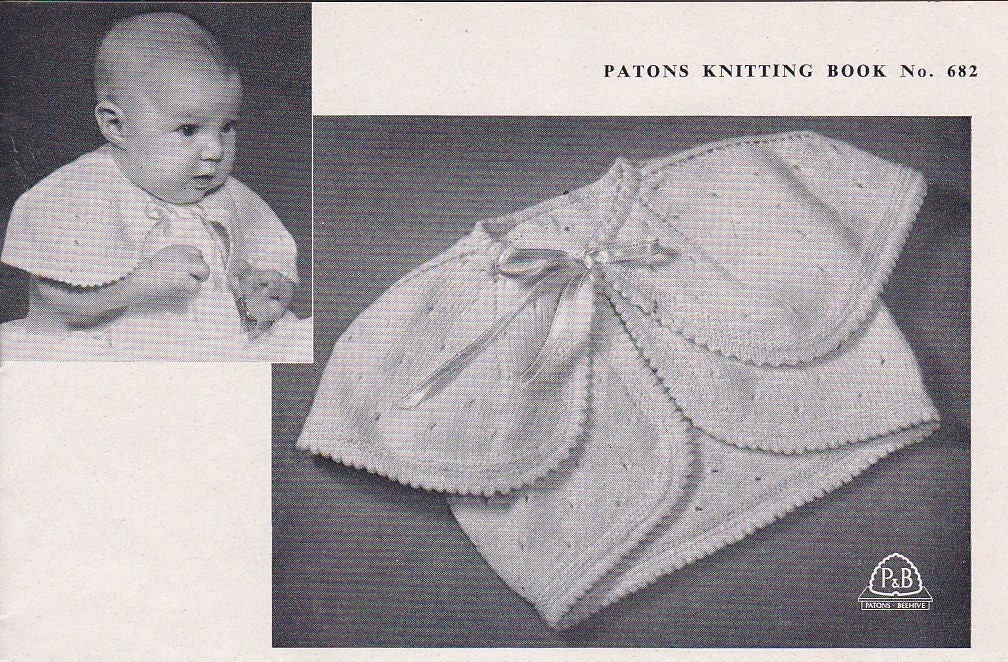 On Sale Paton's Knitting Pattern No 682 for Babies and Toddlers Aged up ...