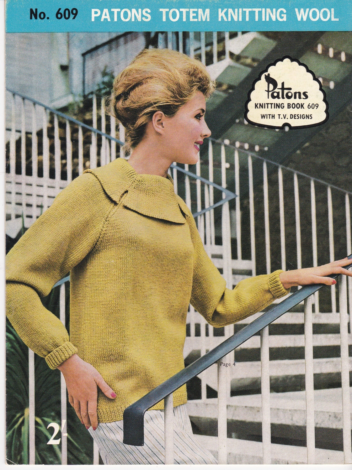 Paton's Knitting Pattern No 609 Fashion for Women/ladies in Patons ...
